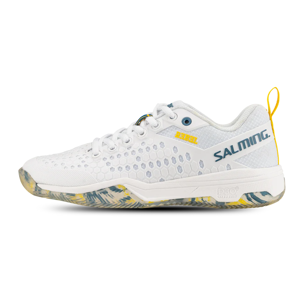 Salming - Rebel - White, Blue, Yellow